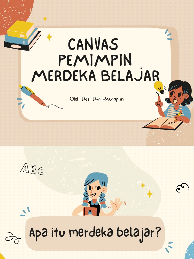 caNVAS PEMIMPIN MERDEKA BELAJAR | PDF
