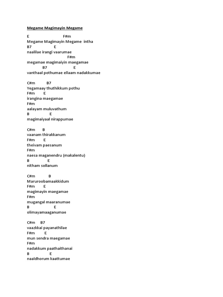 Chords | PDF