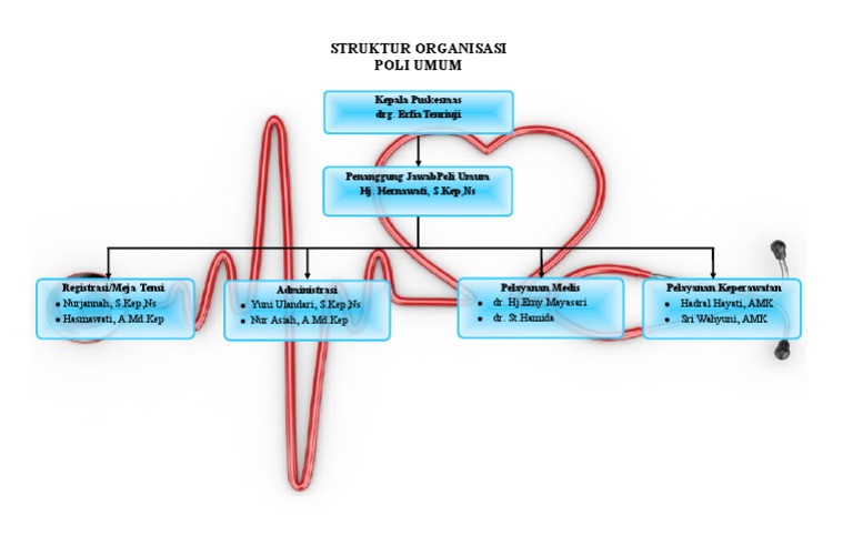 Struktur Organisasi Poli Anak Puskesmas | PDF