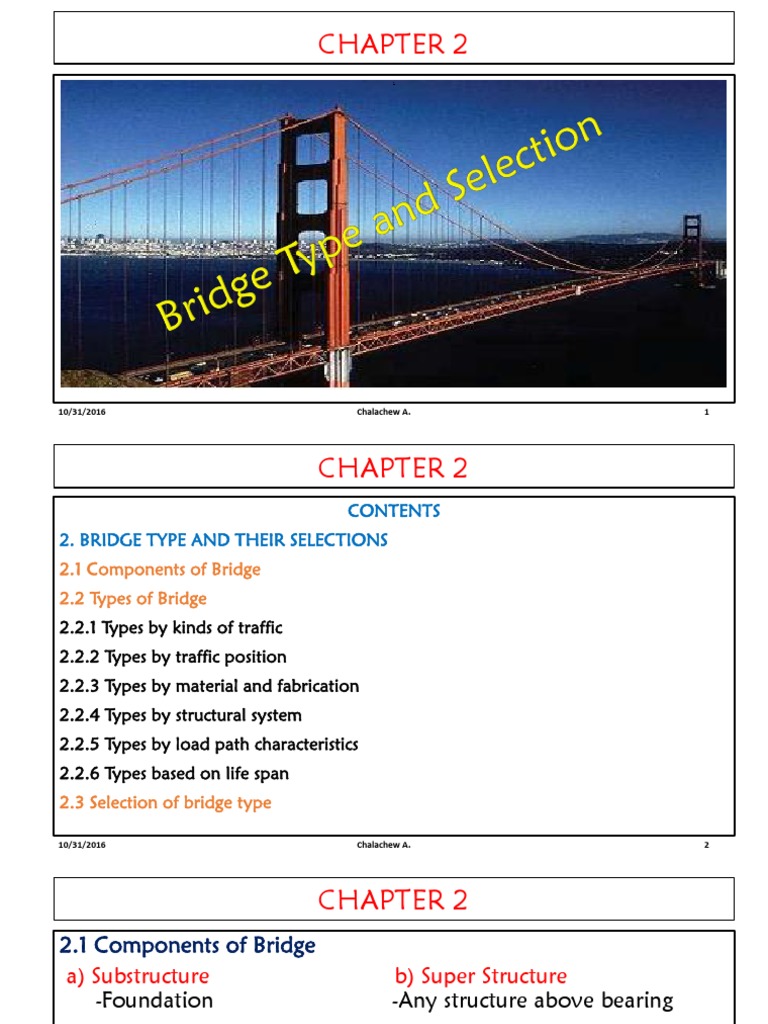 Bridge Types and Selection | PDF | Bridge | Truss