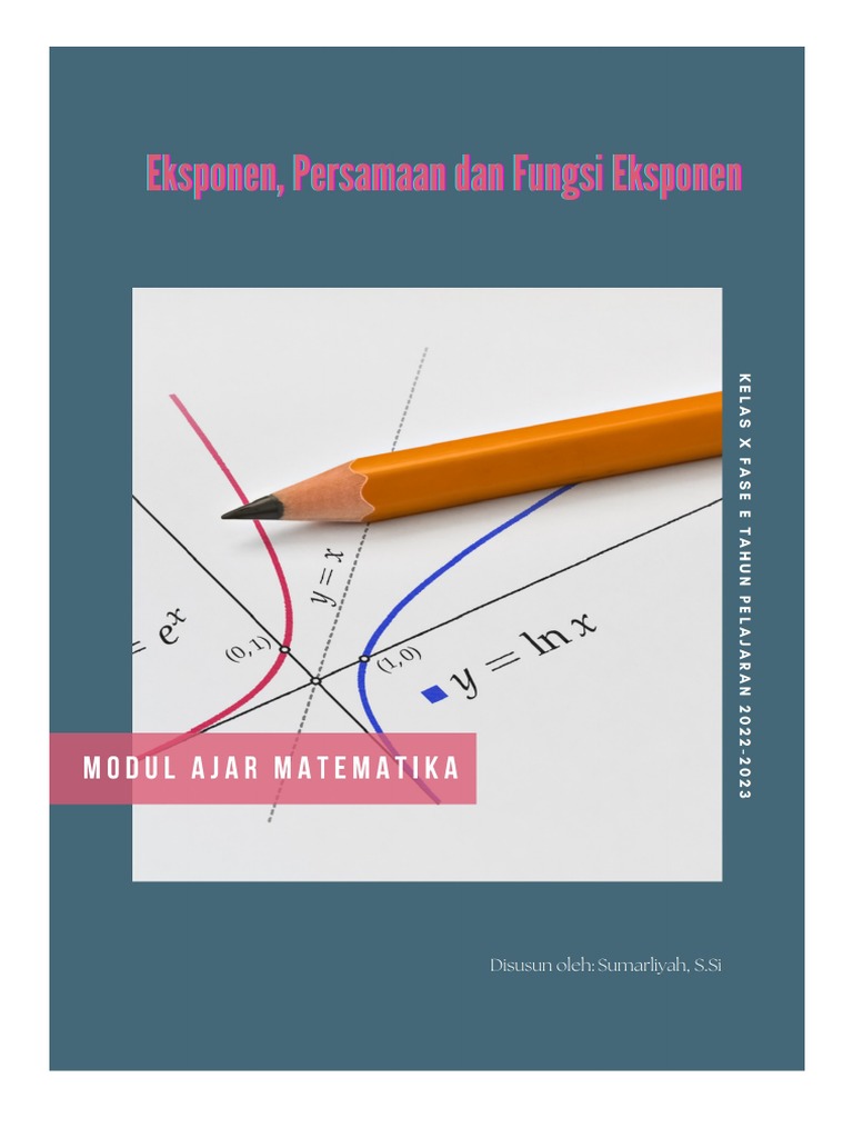 Modul Ajar Eksponen, Persamaan Dan Fungsi Eksponen | PDF