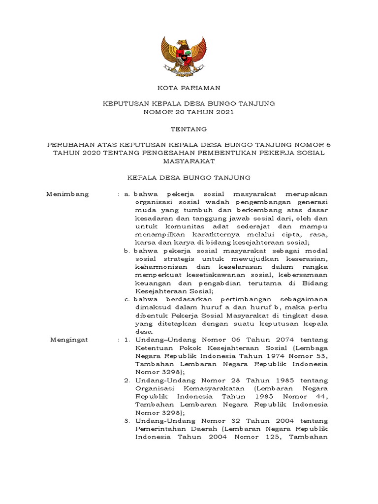 20 SK PSM-dikonversi | PDF