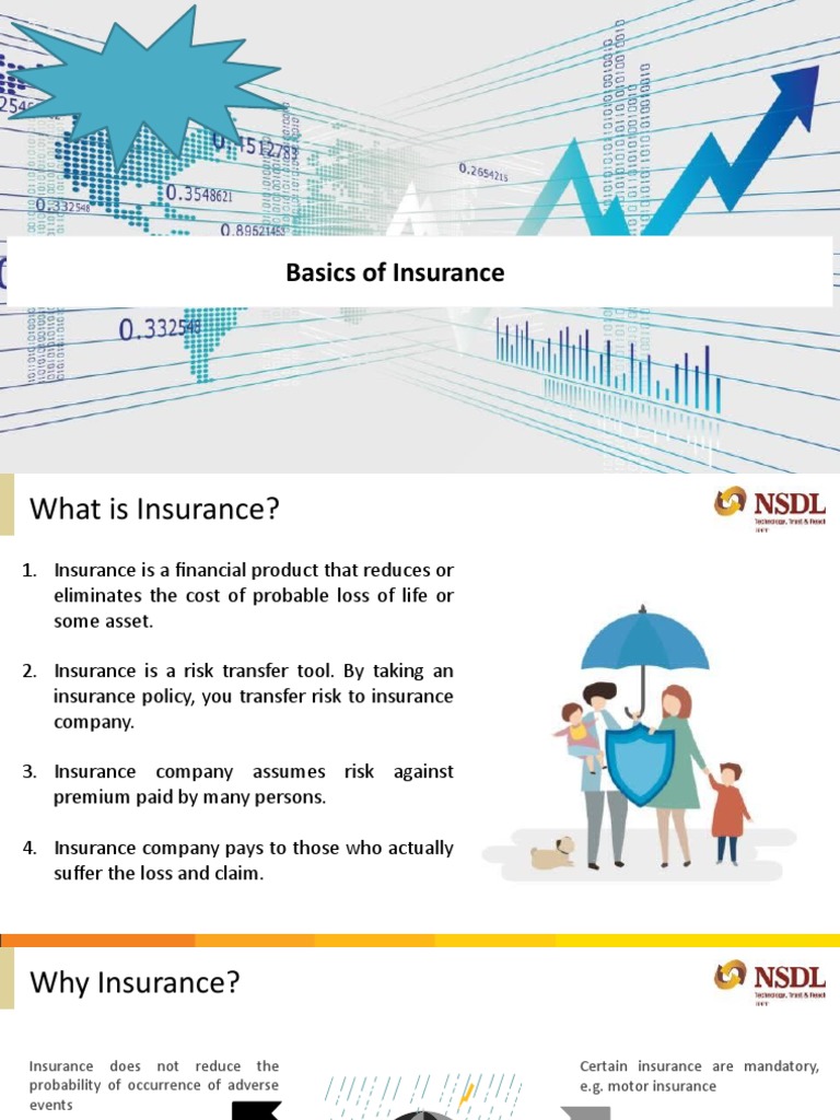 Basics of Insurance | PDF | Insurance | Life Insurance
