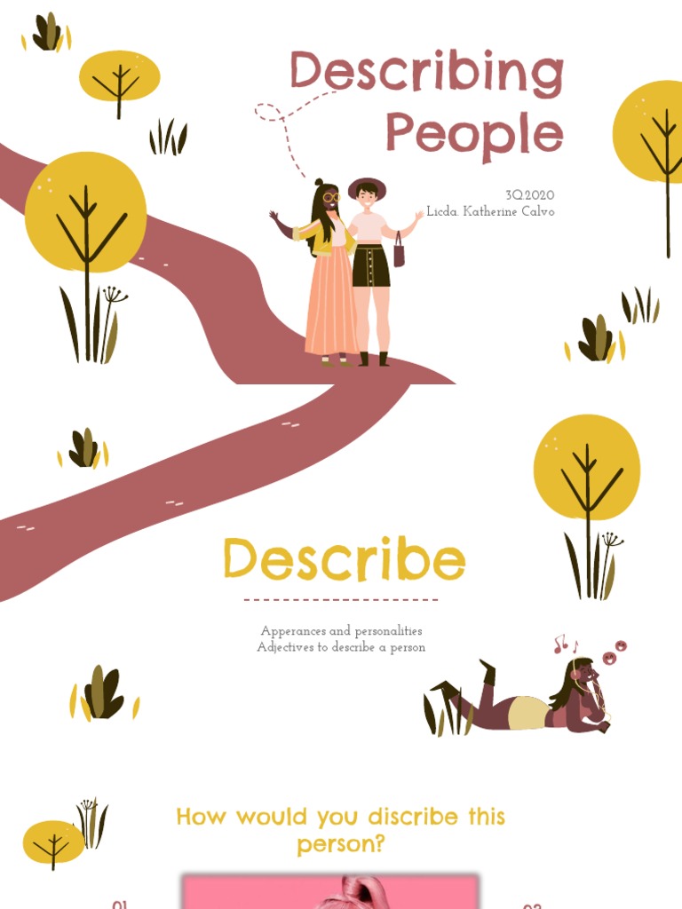 Describing People Lesson 4 | PDF