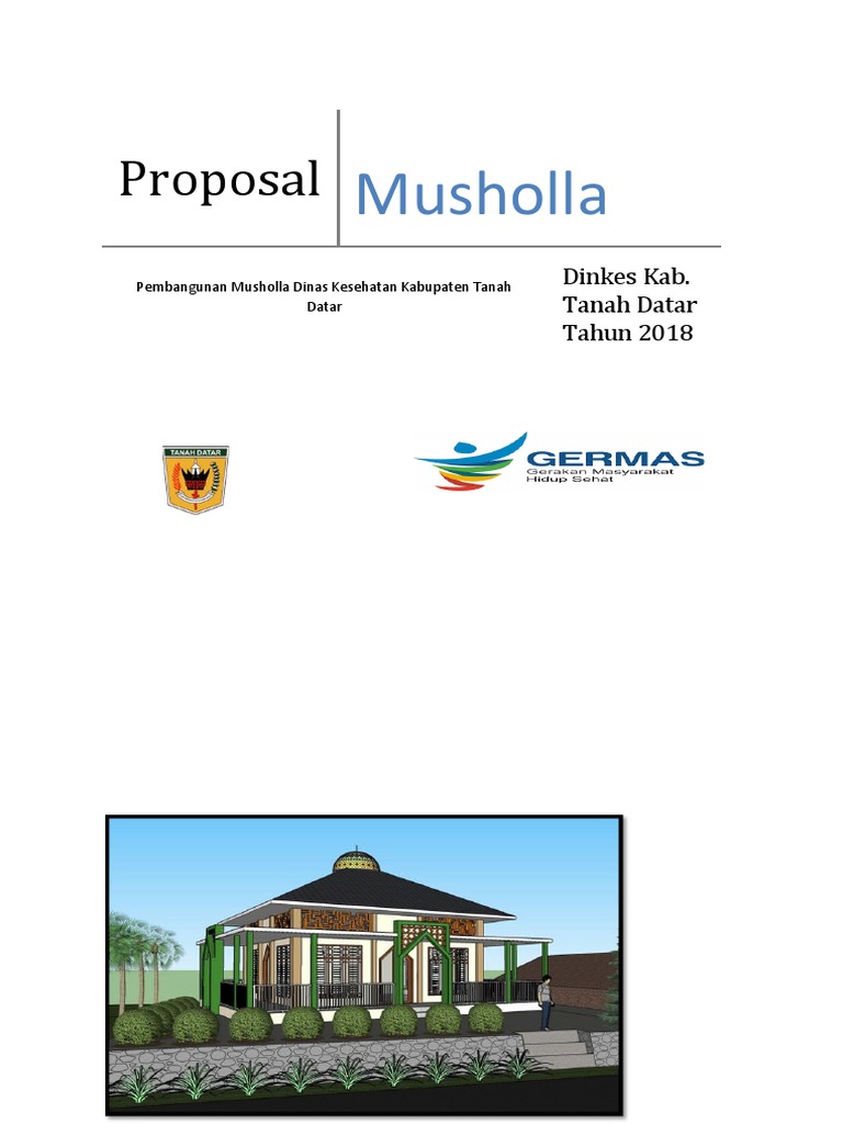 Proposal Mushalla Dinkes 2021 | PDF