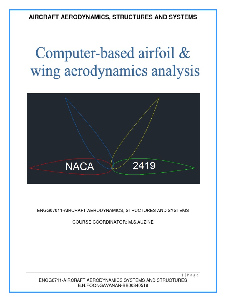 Aerodynamics 1 | PDF | Fluid Dynamics | Lift (Force)