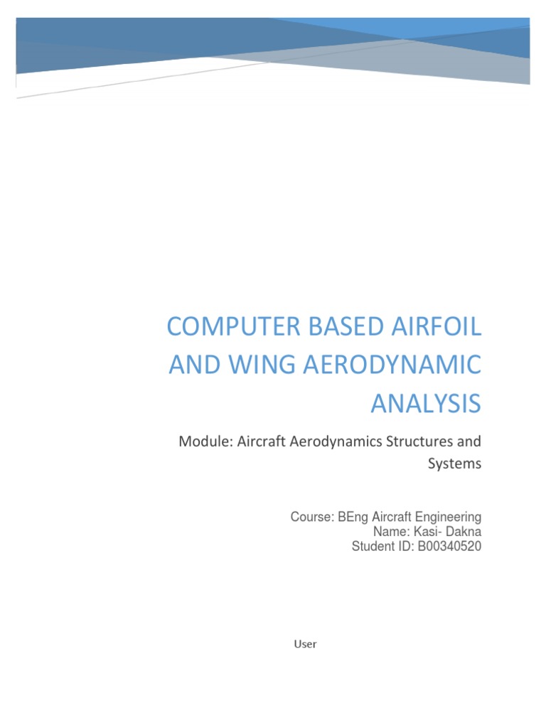 Aerodynamics 1 | PDF | Lift (Force) | Airfoil
