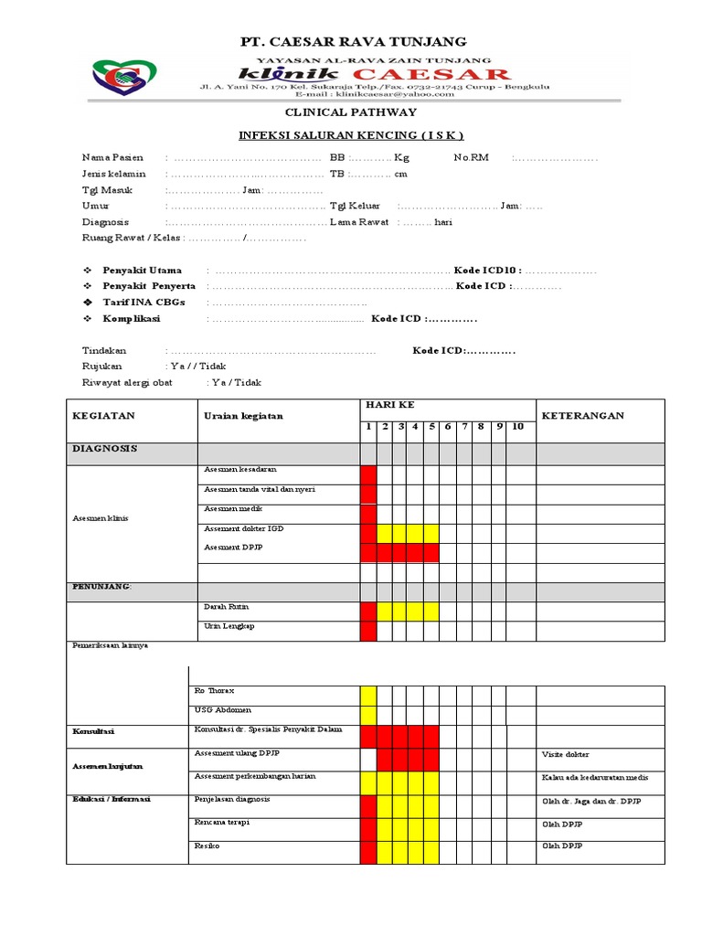 Clinical Pathway Isk | PDF