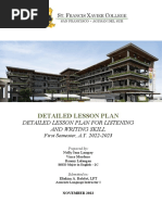 EDITED A Detailed Lesson Plan in English 4F 2 F | PDF | Learning | Mood (Psychology)