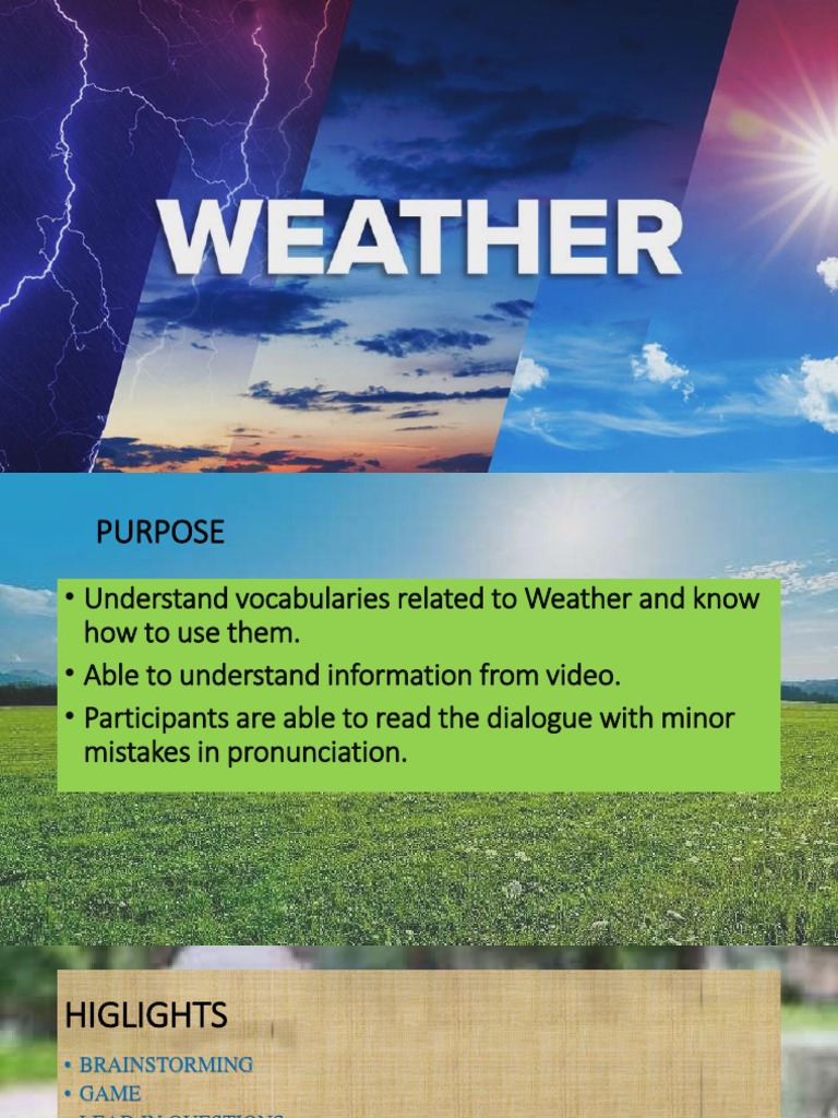 Weather | PDF | Weather