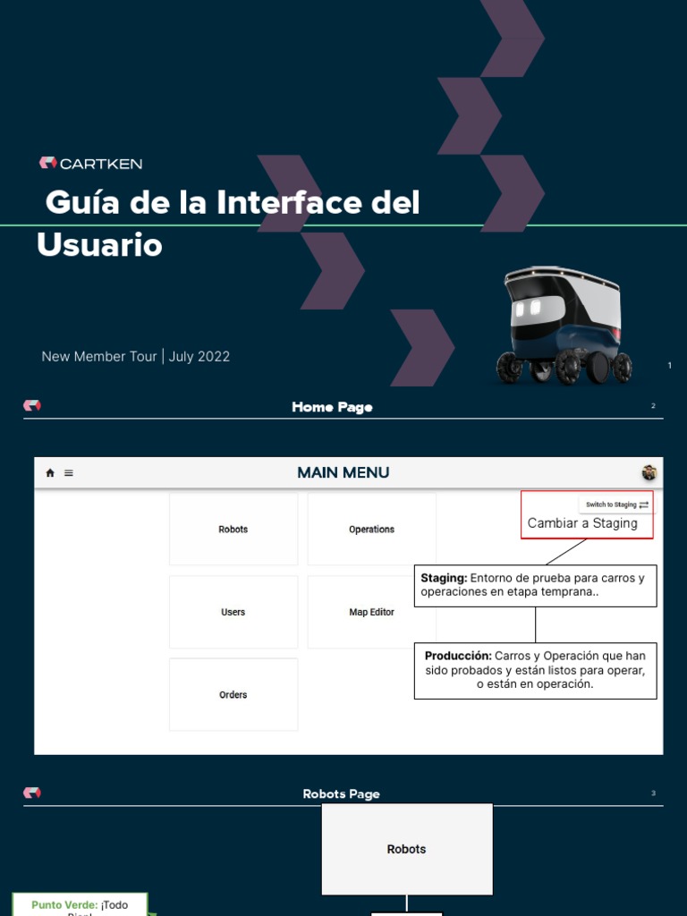 Guía de Uso de la Interfaz de Robots | PDF | Módem | Informática