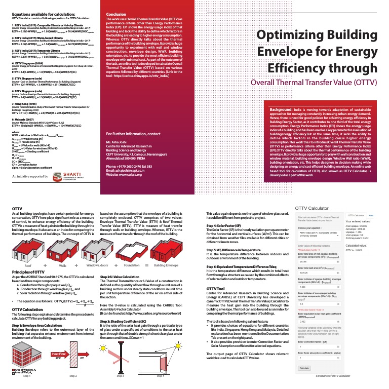 Optimizing OTTV for Energy Efficiency | PDF | Heat Transfer | Heat