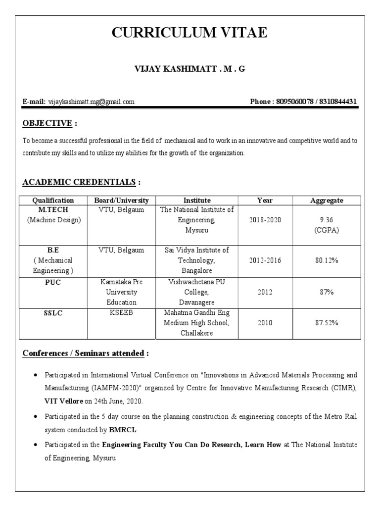 Resume 24 | Download Free PDF | Friction | Titanium