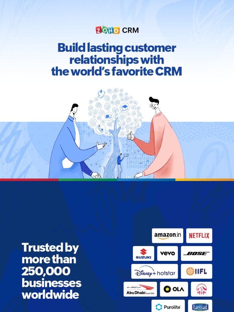 Zoho CRM | PDF | Customer Relationship Management | Business