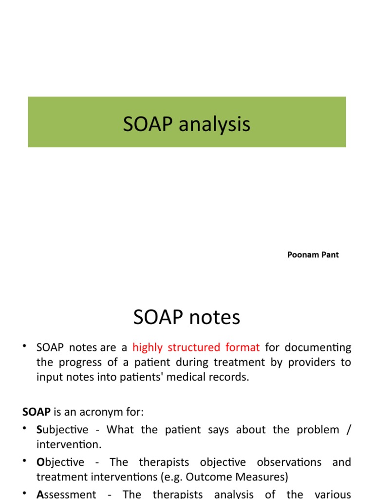 SOAP Analysis | Download Free PDF | Hypertension | Diseases And Disorders