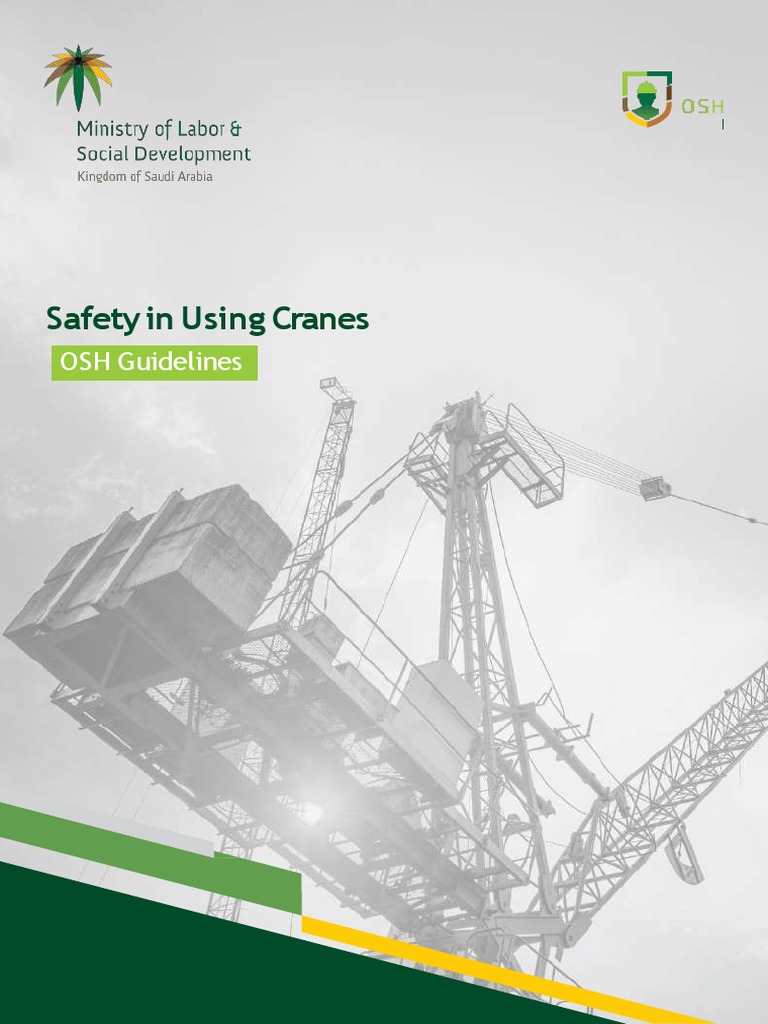 Safety in Using Cranes | PDF | Crane (Machine) | Transport