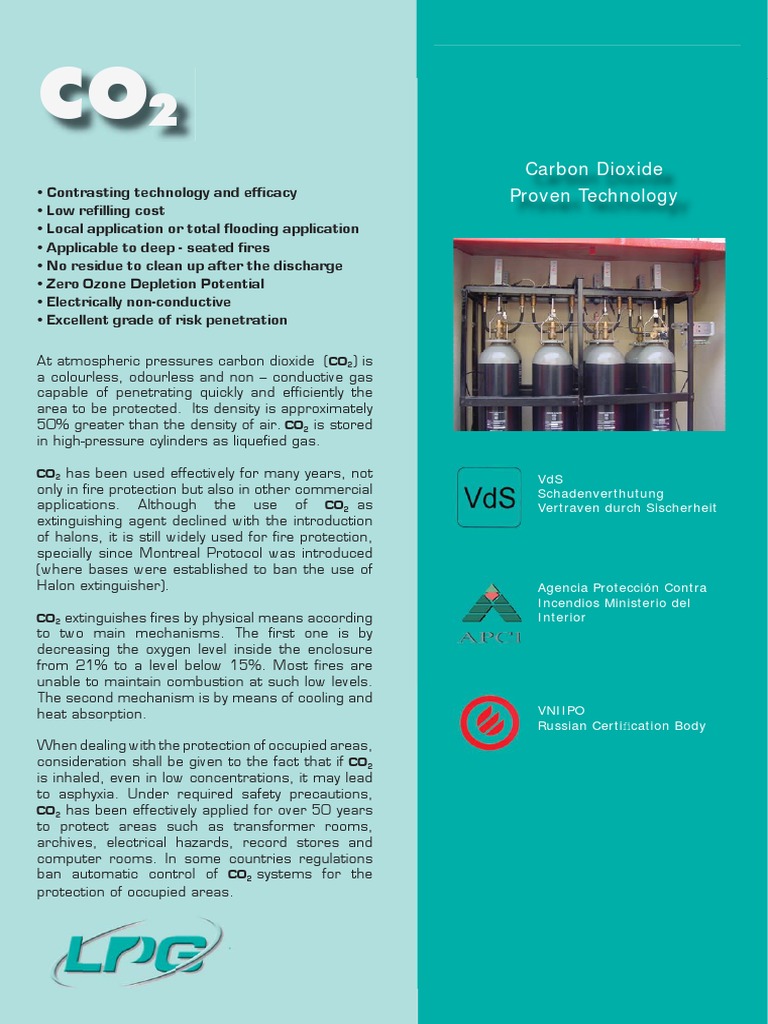 CO2 System | PDF | Carbon Dioxide | Valve