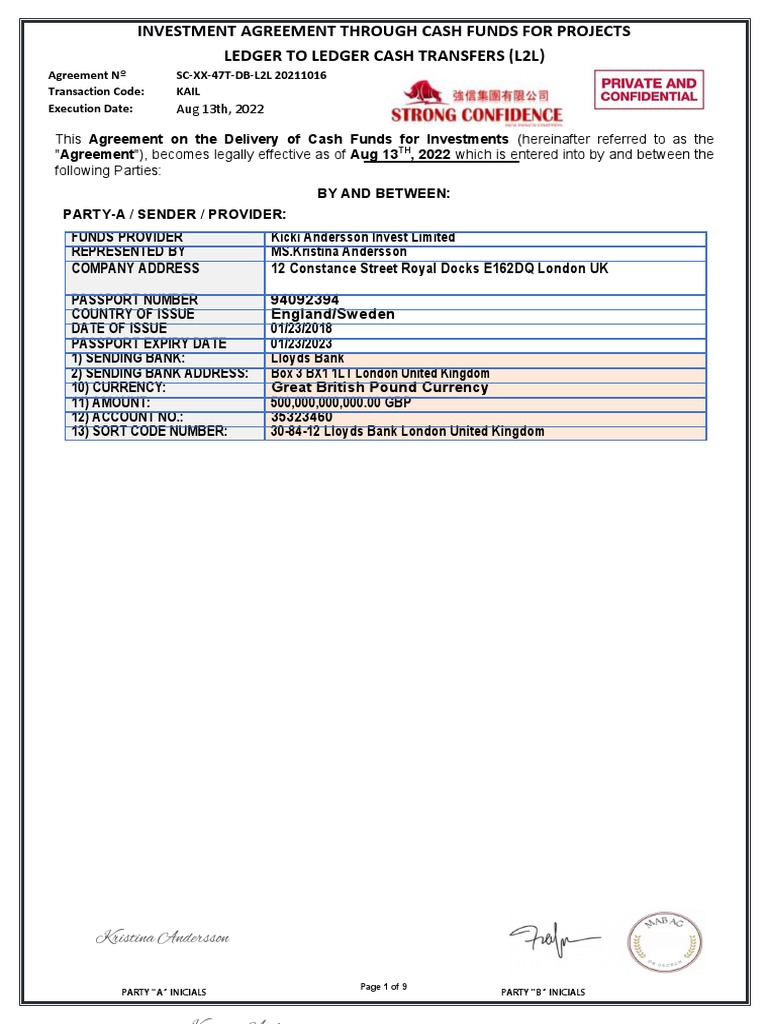 Doa - HM Strong Confidence Mag 6 - Signed | Download Free PDF | Lawsuit ...