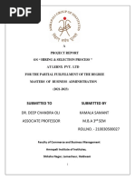 MBA Project Guide Biodata | PDF