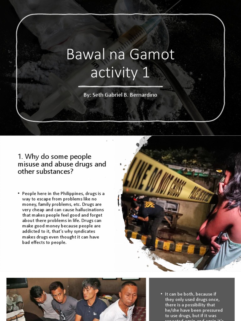 Bawal Na Gamot | PDF | Substance Abuse | Drugs