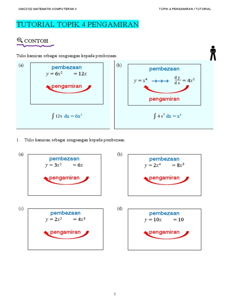 Umc2122 Tutorial 4 Pengamiran | PDF