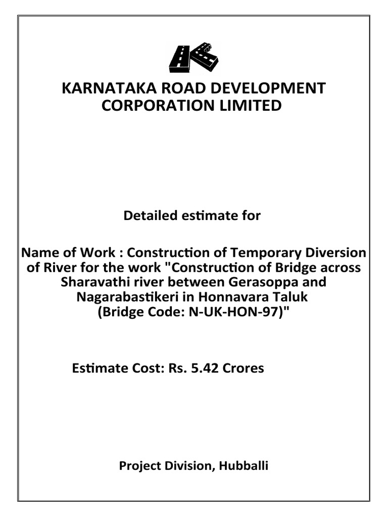 Construction of Temporary Diversion - 14-05-2022 | Download Free PDF ...