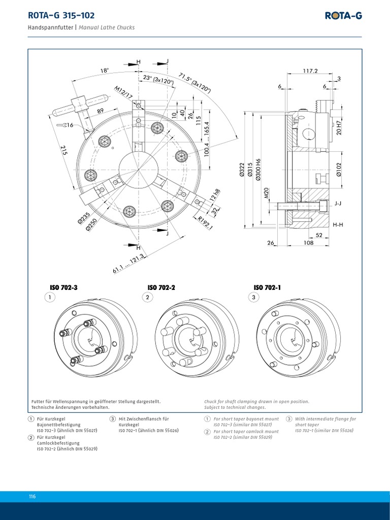 Catalogue Pages - ROTA-G 315-102 | PDF