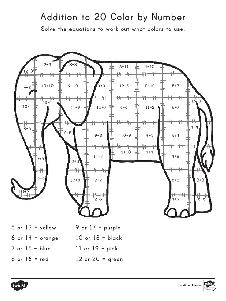Us T T 12230 Addition To 20 Activity Sheet English United States | PDF