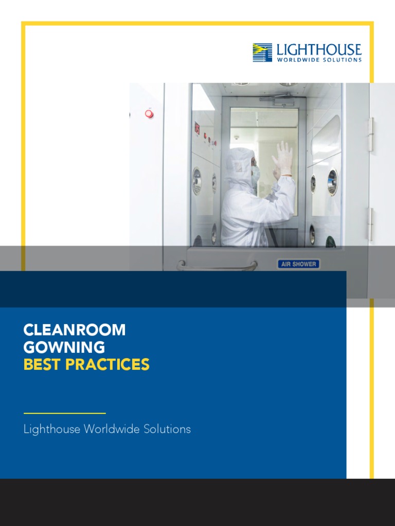 Cleanroom Gowning Best Practice | PDF | Clothing