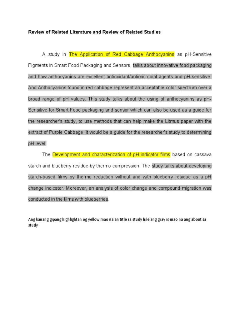 Review of Related Literature and Review of Related Studies | PDF