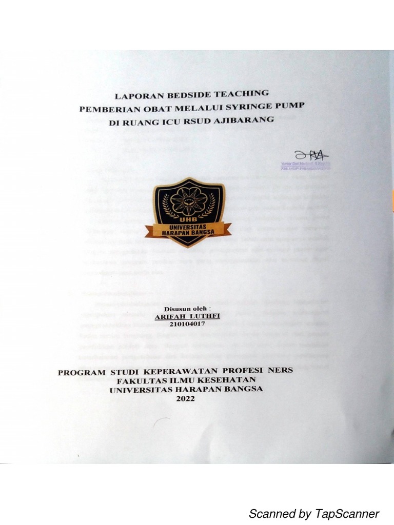 Laporan Bedside Teaching | PDF