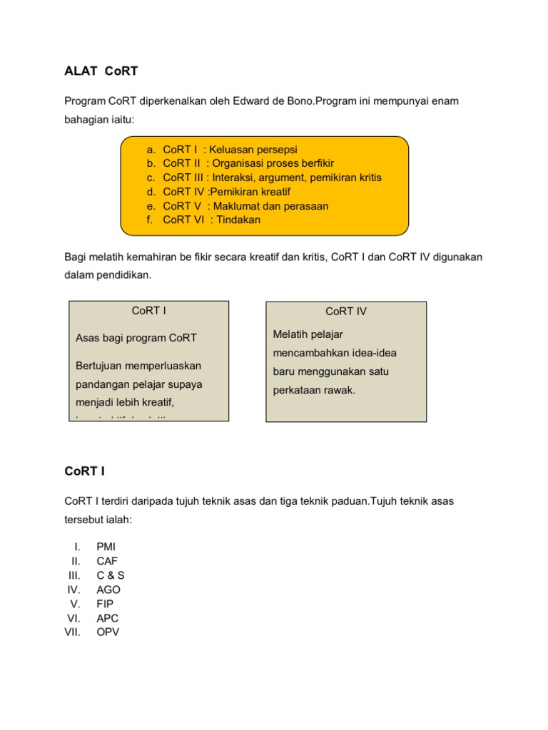 ALAT CoRT | PDF