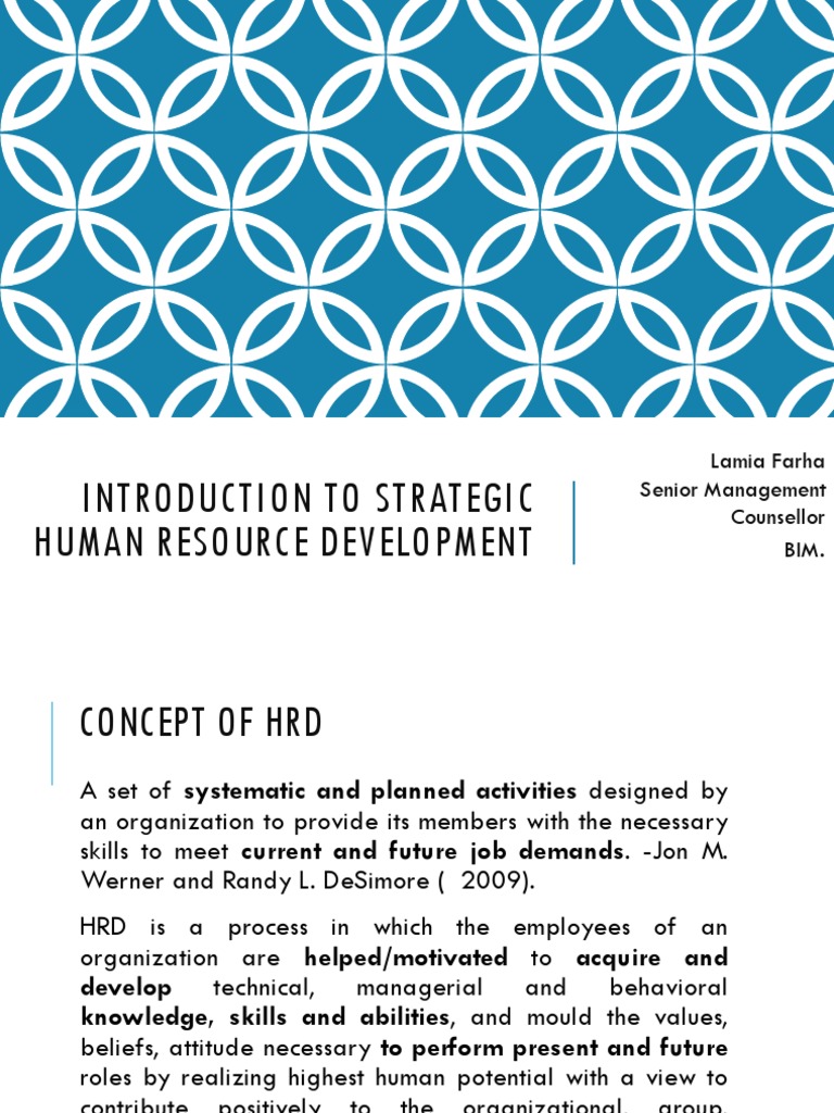 Strategic HRD | PDF | Strategic Management | System