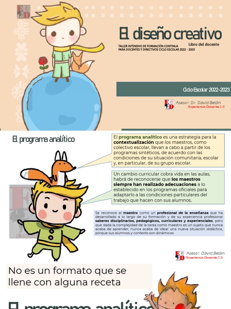 Diseño Creativo del Plan 2022 | PDF | Método de enseñanza | Evaluación