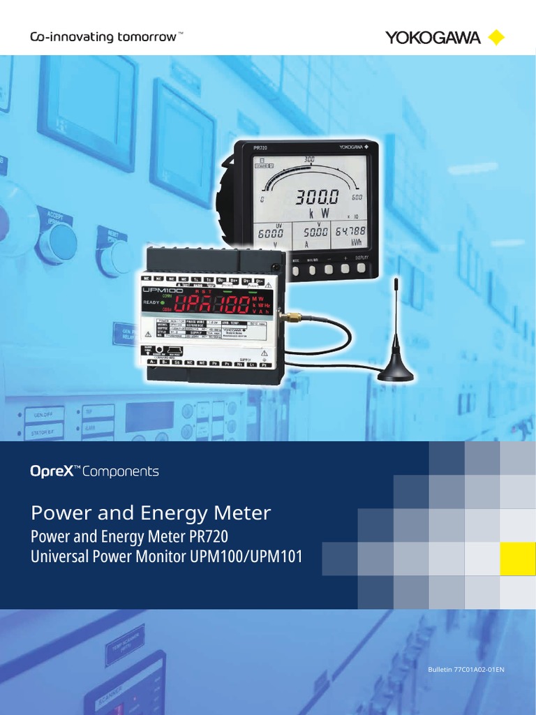 Power and Energy Meter PR720, Universal Power Monitor UPM100-UPM101 ...