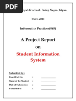 Computer Science Class-XII (2021-22) (Investigatory Project) | PDF | My Sql | Python ...