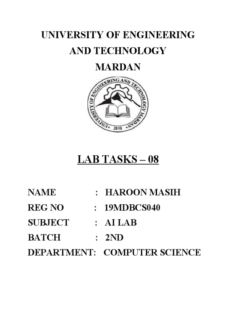 Ai-Lab Task-08 | PDF