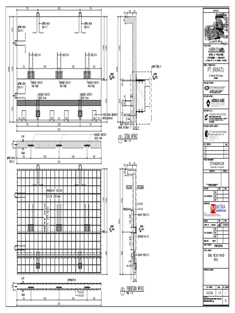02.precast Parapet r0 1 Wpb42 | PDF