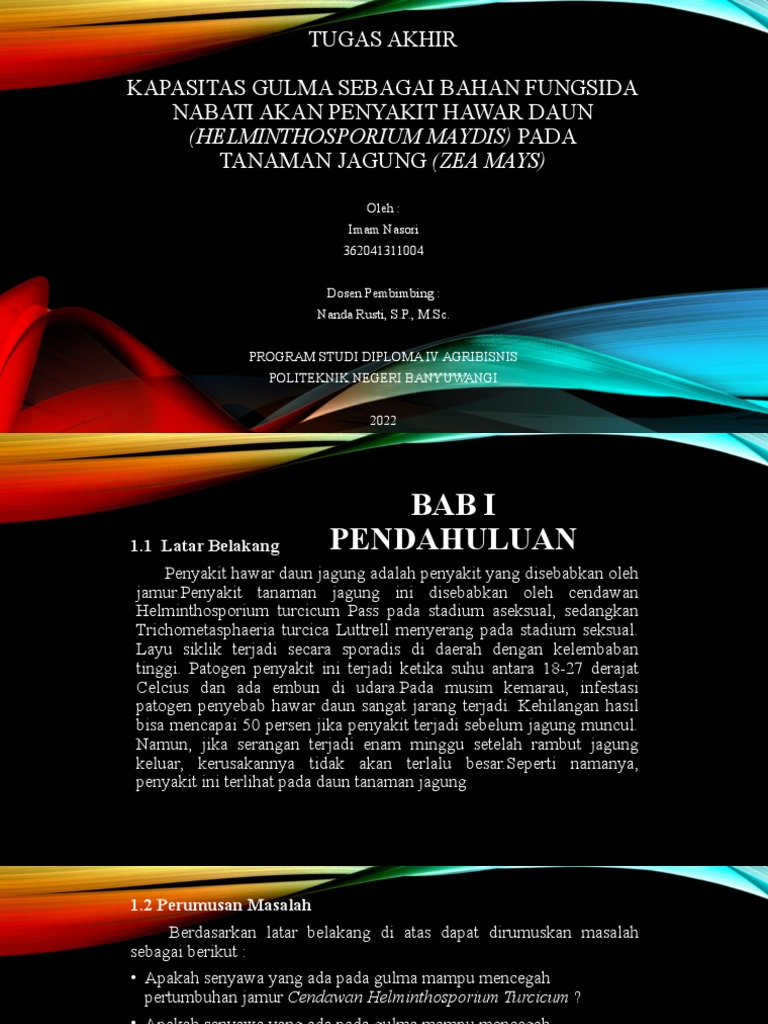 Tugas Akhir Imam Nasori | PDF