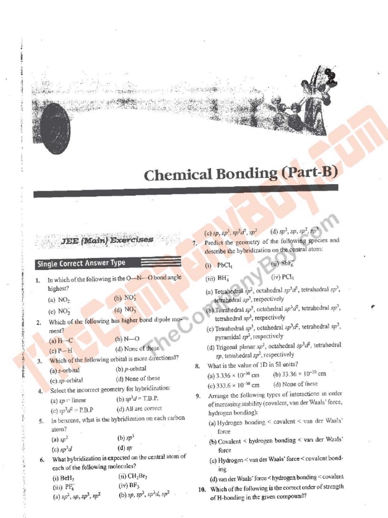 Chemical Bonding Part B | PDF
