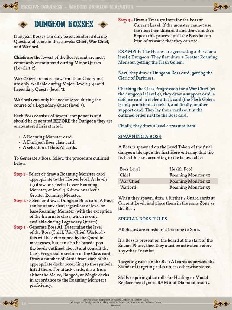 Boss Rules | PDF | Role Playing Games | Tabletop Games