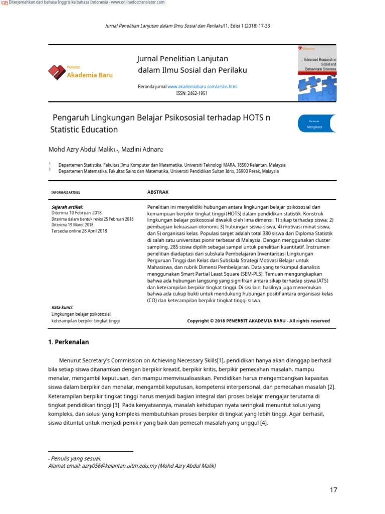 ARSBSV11 N1 P17 33.en - Id | PDF