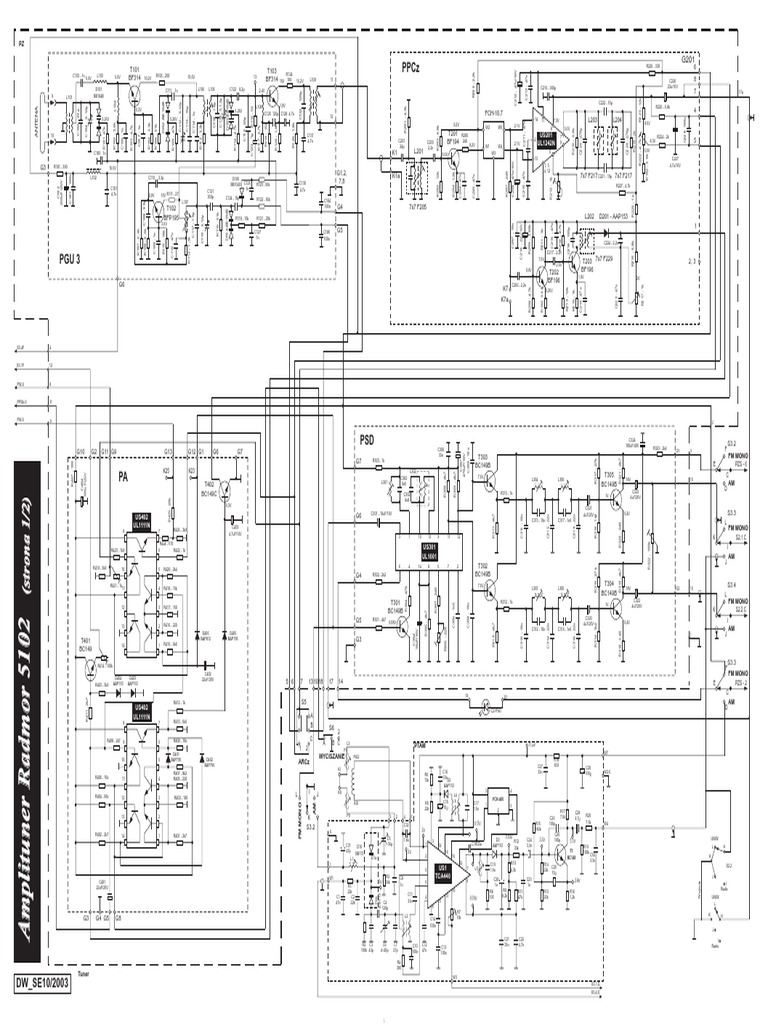 Radmor Unitra 5102 SCH | PDF