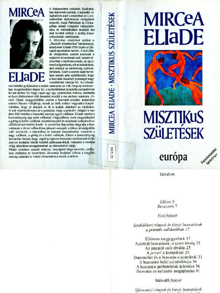 Mircea Eliade - Misztikus Születések | PDF