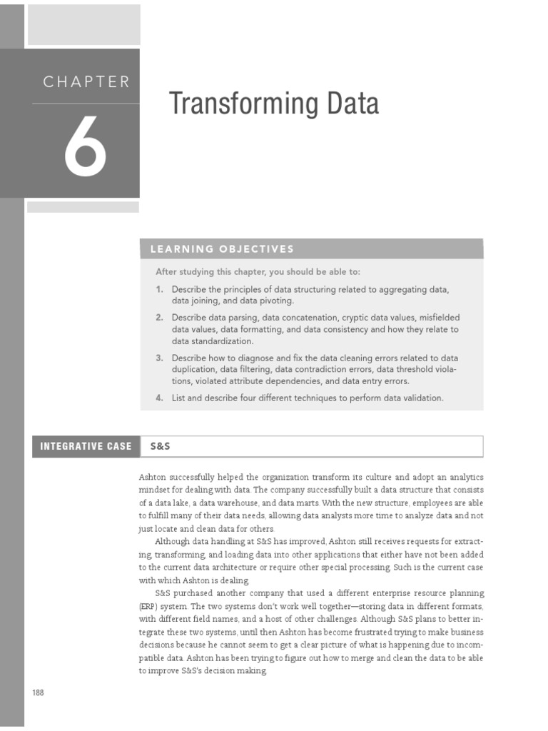 SIA Romney Ch06 | PDF | Data | Business