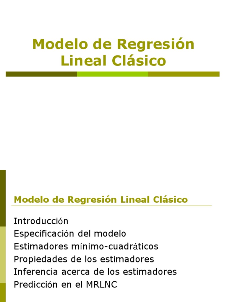 Lección 2 Modelo de Regresion Multiple | PDF | Mínimos cuadrados ordinarios | Análisis de regresión