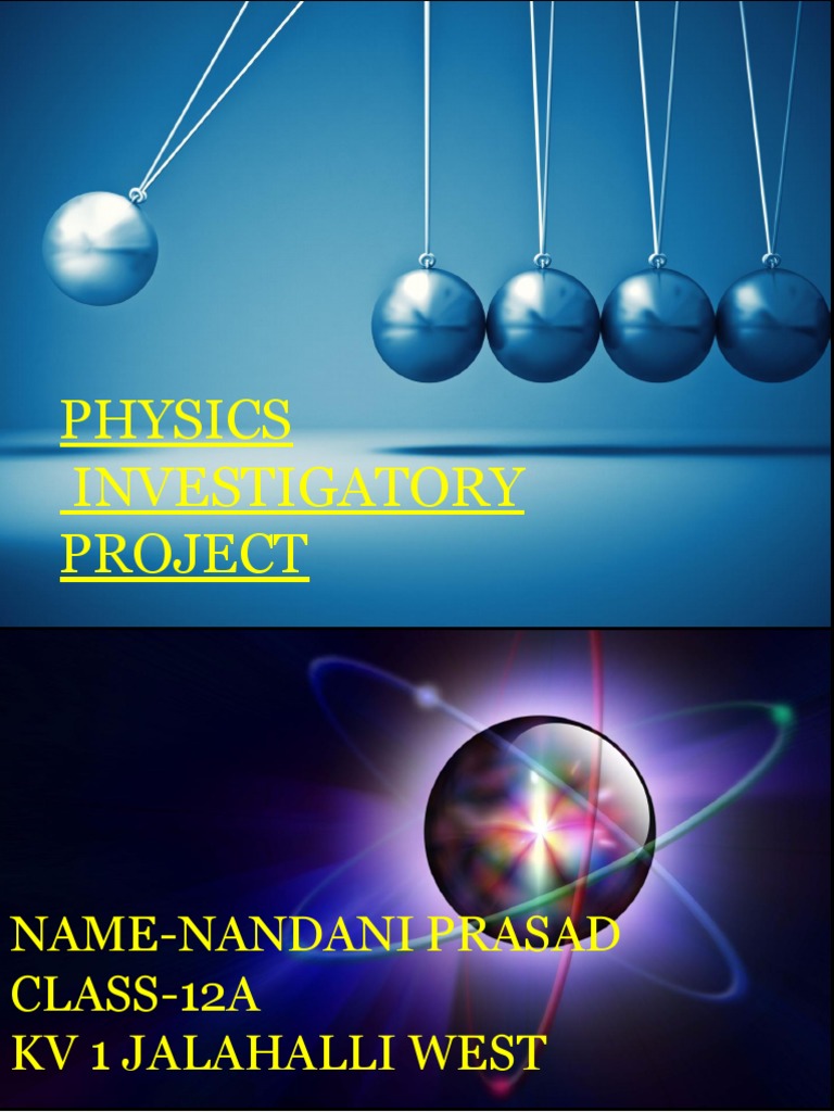 Physics Investigatory Project - pptx-1 | PDF | Electric Generator ...