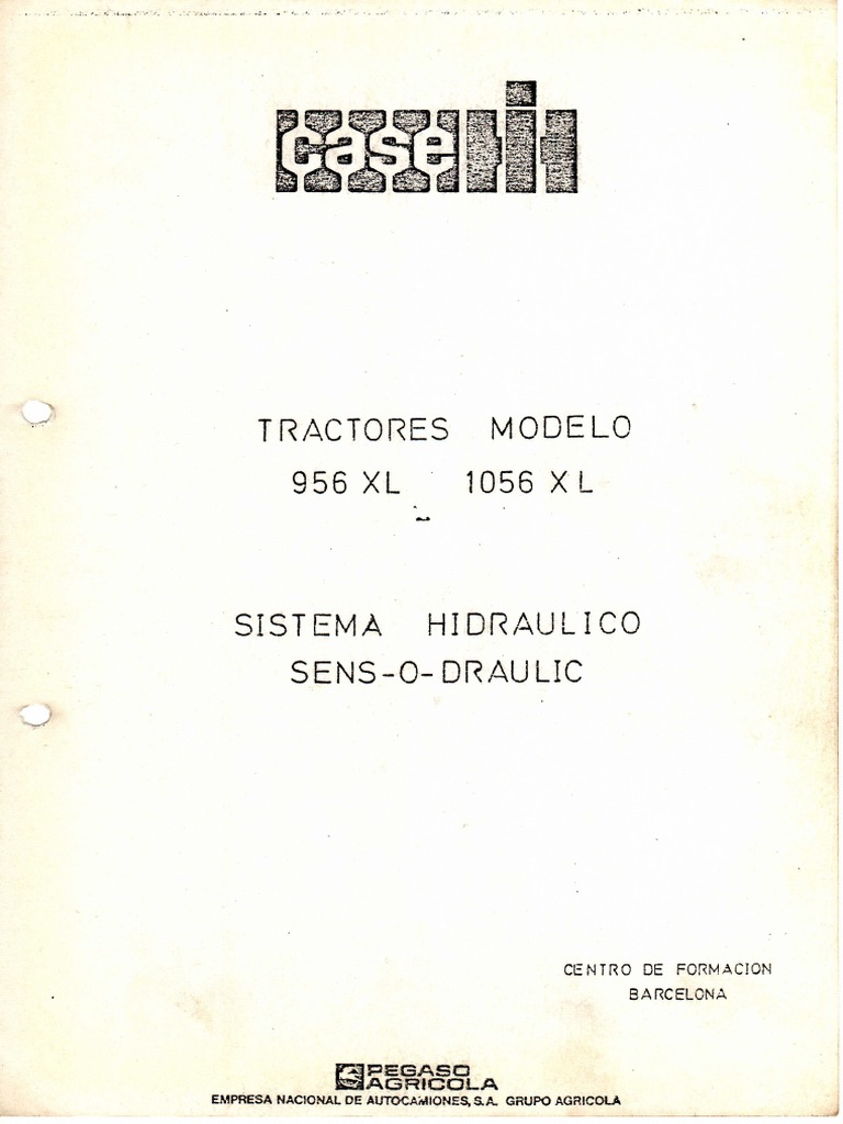 Case 956, 1056XL | PDF