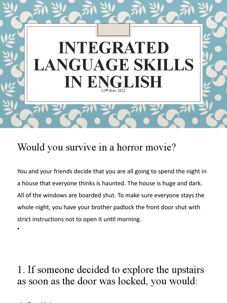 Conditional Sentences, Vocabulary Revision and Reading Comprehension (1) (Autosaved) | PDF