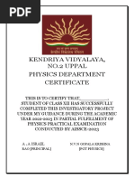 XII Physics Investigatory Project On LDR | PDF | Electrical Resistance ...